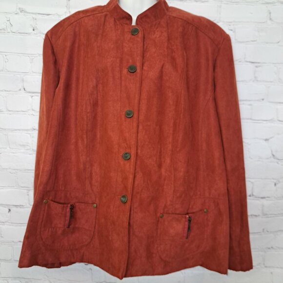 Southern Lady | Jackets & Coats | Southern Lady Suede Blazer Coat ...